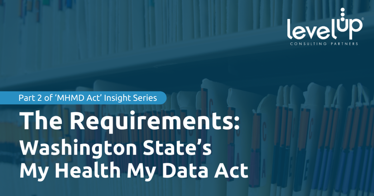 Understanding Requirements Under Washington’s MHMD Act Part 2